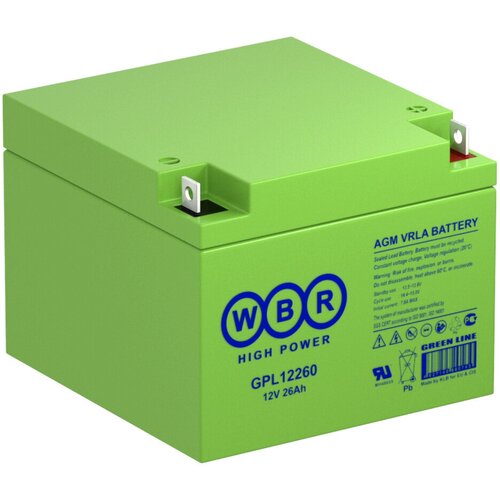Аккумуляторная батарея WBR GPL12260