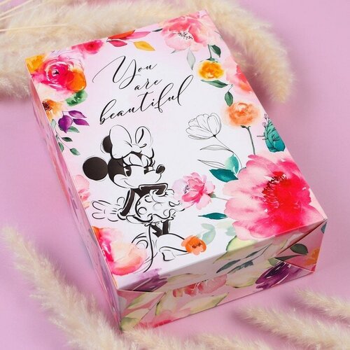 Disney Коробка подарочная складная "For you", 16х23х7,5см, Минни Маус