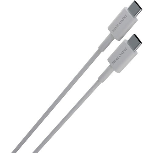 Дата-кабель Smart USB 3.0A PD 60W быстрая зарядка для Type-C Type-C More choice K71Sa TPE 1м White