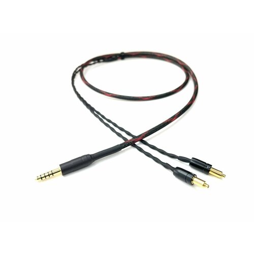 Кабель балансный авторский 1м для SHURE SRH1840 1540 1440 с Jack 4,4mm Pentacon