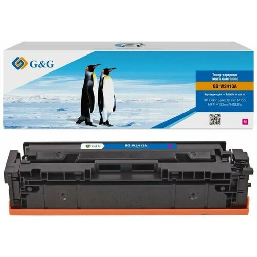 Картридж G&G NT-PH2413M-B-UP-V4.1-S1 для HP W2413A/216A 800стр Красный