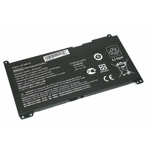 Аккумулятор для ноутбука HP HSTNN-Q02C 3500 mah 11.4V