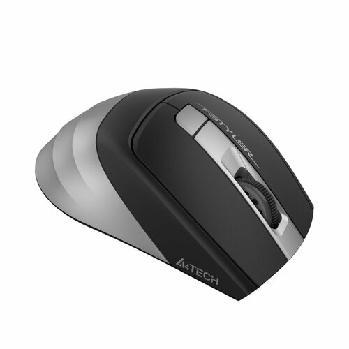 Мышь компьютерная A4Tech Fstyler FG35S серый/черный/2000dpi/WLS/5but