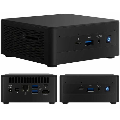 Компьютер Riwer NUC 3214147 (i3-1115G4, TDP 35, Intel NUC 11, 16 Гб D4 SD 3200 (2x8), 250 Гб M.2, UHD Xe G4, Без DVD, Wi-Fi/BT, Win 11 Pro, RWNUC2, 90 Вт)