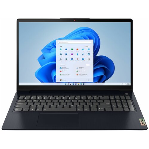 Ноутбук Lenovo IdeaPad 3 15ABA7 15.6" 1920x1080 AMD Ryzen 3 - 5425U, 8Gb RAM, 256Gb SSD темно-синий, W11Pro (82RN00AFRK)