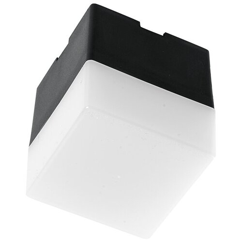Светильник светодиодный Feron AL4021 IP20 3W 6500К, пластик, черный 50*50*55мм