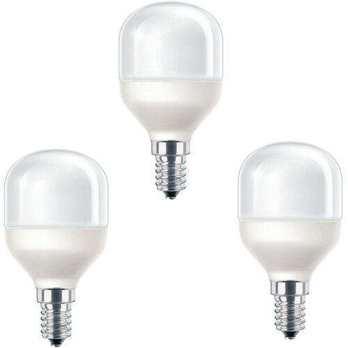 Лампа энергосберегающая Philips Softone T 8w 827 E14 / 3 штуки