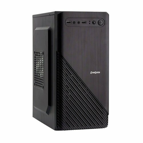 Exegate EX277797RUS Корпус Minitower BAA-103 Black, mATX, , 2*USB, Audio