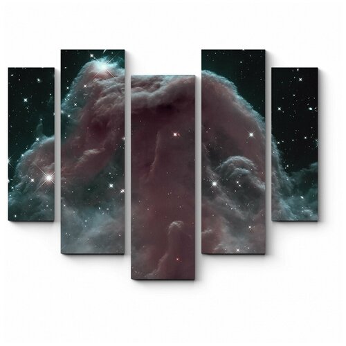 Модульная картина Космический туман 141x114
