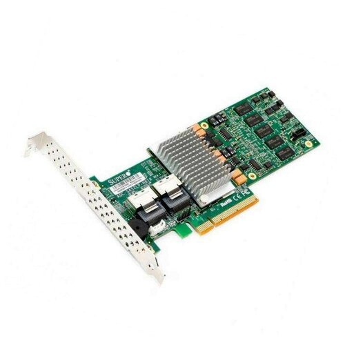 Контроллер Supermicro AOC-SAS2LP-H8IR PCI-E8x 512Mb ( аналог LSI 9260-8i)