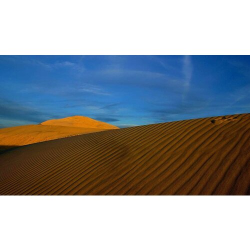Картина на холсте 60x110 Альянс Лес "Пустыня Дюны" на подрамнике / интерьер/ декор
