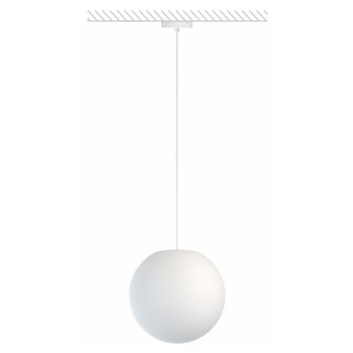 Подвесной светильник шар 25 см белый из пластика m3light SPHERE_P IP40 3000K