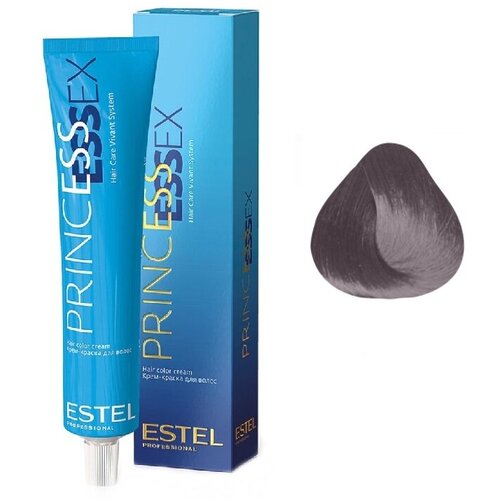 ESTEL Princess Essex Chrome крем-краска для волос, 7/16 русый пепельно-фиолетовый, 60 мл