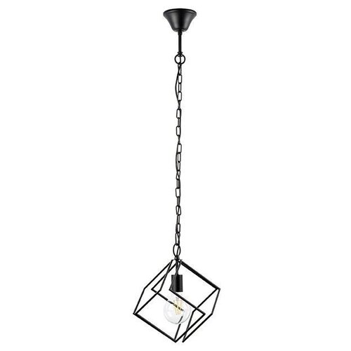Потолочный светильник Lightstar Gabbia 732317, E14, 40 Вт, кол-во ламп: 1 шт., цвет: черный