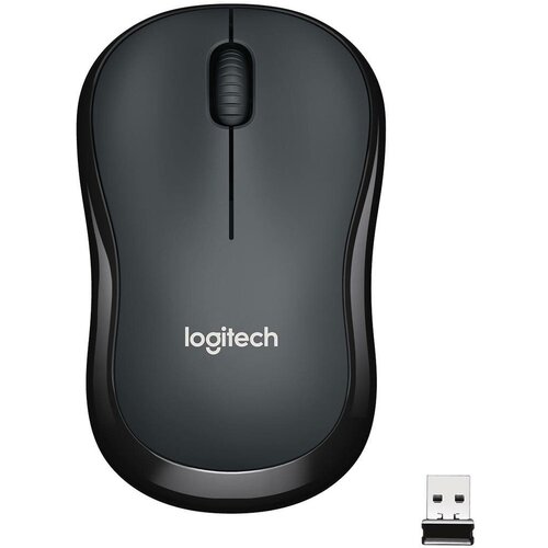 Мышь Logitech, мышь оптическая, мышь беспроводная, USB, мышь 1000 dpi, мышь черного цвета