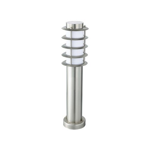 HOROZ ELECTRIC Уличный светильник Ladin-3 HL 202, E27, 100 Вт, цвет арматуры: серебристый, цвет плафона белый