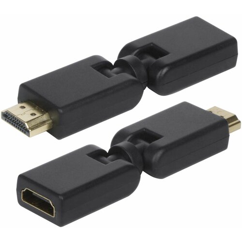 Переходник (HDMI гнездо - HDMI штекер) Орбита OT-AVW30