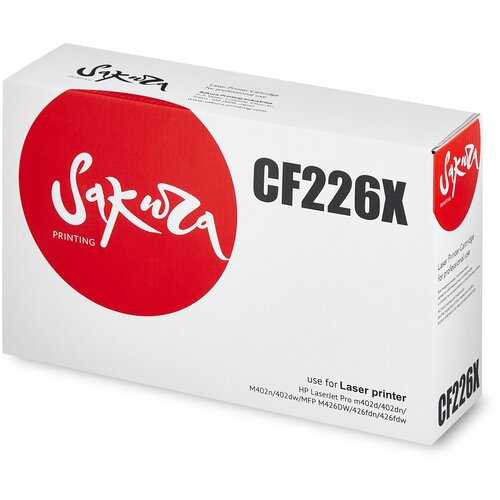 Картридж CF226X (26X) Black для принтера HP LaserJet Pro M426dw; M426fdn; M426fdw