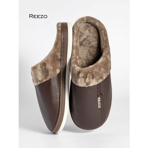 Тапочки  Reezo, размер 44-45, коричневый