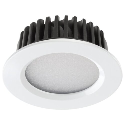 Спот Novotech Drum 357600, LED, 10 Вт, 3000, теплый белый, цвет арматуры: белый, цвет плафона: белый