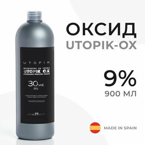 HIPERTIN Крем-перекись водорода Utopik-OX 9% (30 Vol.) 900 мл