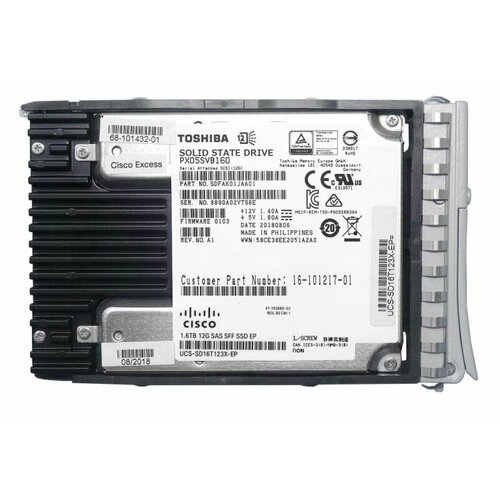 Жесткий диск Cisco SDFAK01JAA01 1,6Tb SAS 2,5" SSD