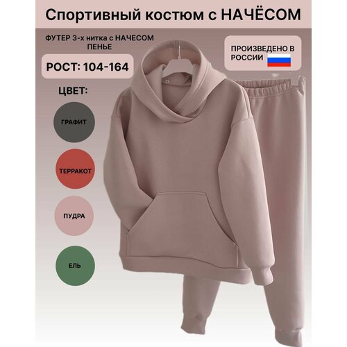 Комплект одежды , размер 30/104-110, розовый