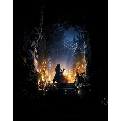 Плакат, постер на бумаге Красавица и чудовище (Beauty and the Beast), Билл Кондон. Размер 21 х 30 см