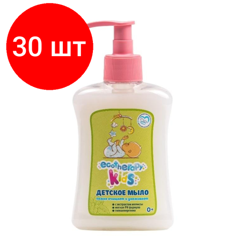 Комплект 30 штук, Крем-мыло жидкое Экотерапия детское с экстрактом мелиссы 250мл
