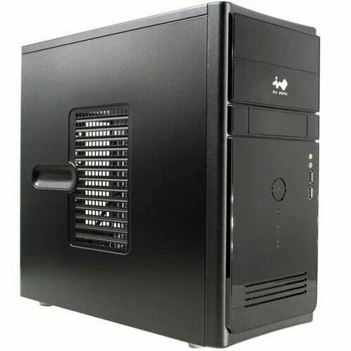 Корпус для ПК mATX In Win ENR021BL RB-S450HQ7-0, Mini-Tower, 450Вт, черный