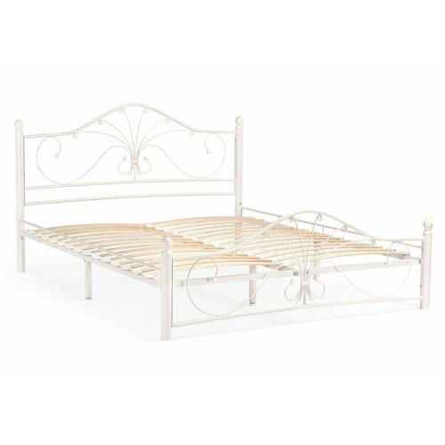Двуспальная кровать Woodville Мэри 2 160х200 Белый
