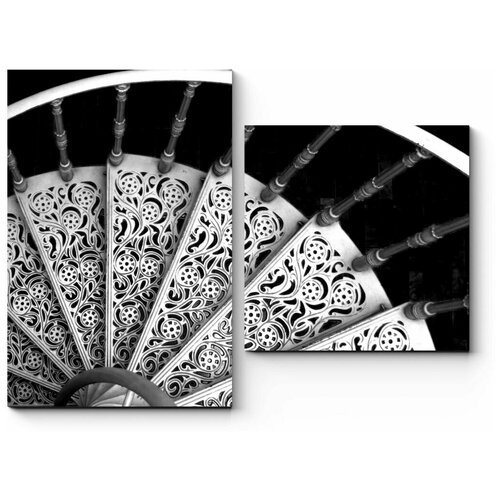 Модульная картина Винтажная лестница50x38