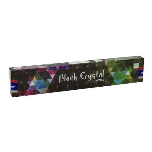 Благовоние Черный Кристал (Black Crystal) Satya | Сатья 15г