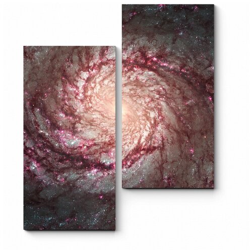 Модульная картина Далекая галактика 90x113