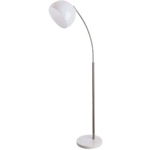 Торшер Arte Lamp Goliath A5822PN-1SS, E27, 60 Вт, высота: 170 см, серебристый