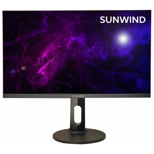 Монитор SunWind SUN-M24BA104 23.8", черный