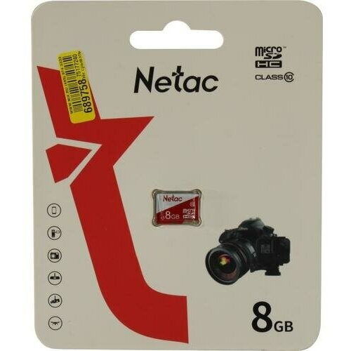 SD карта Netac NT02P500ECO-008G-S