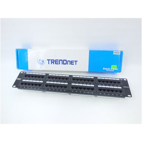 Патч панель 48 port TRENDnet TC-P48C5E