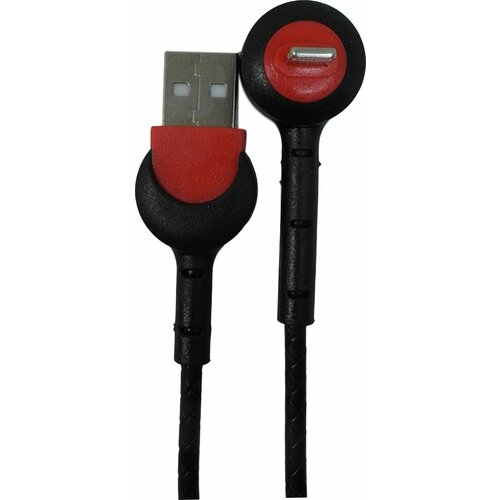 USB Кабель для Apple/iPhone Xs-008, с функцией подставки, 1.5А, 1м. Черный