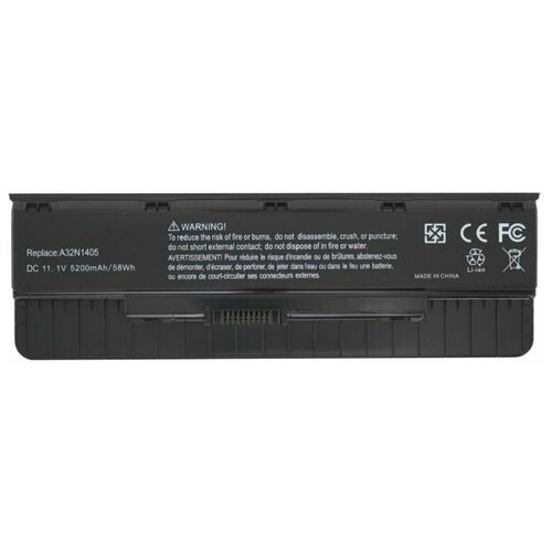 Аккумулятор (батарея) для ноутбука Asus N551ZU (A32N1405 11,1V 5200 mAh)