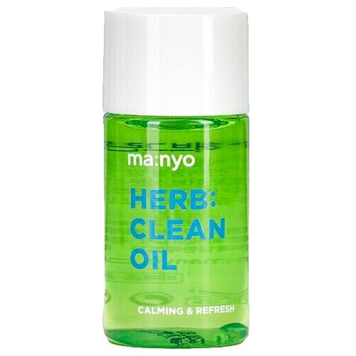 Manyo Factory очищающее гидрофильное масло с экстрактами трав Herb Green Cleansing Oil, 25 мл