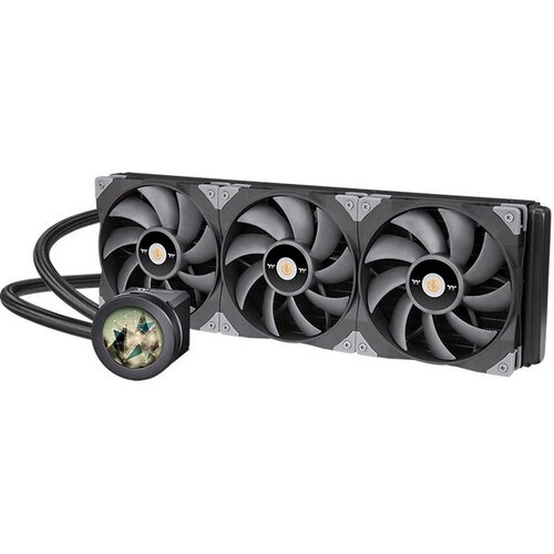 Комплект для водяного охлаждения для процессора Thermaltake Toughliquid Ultra 420 CL-W366-PL14BL-A, черный