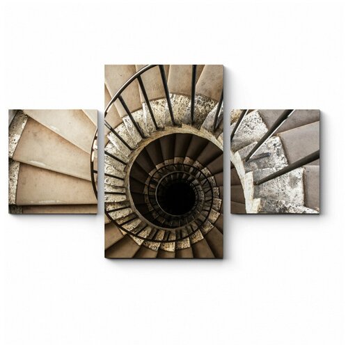 Модульная картина Винтовая лестница 120x78