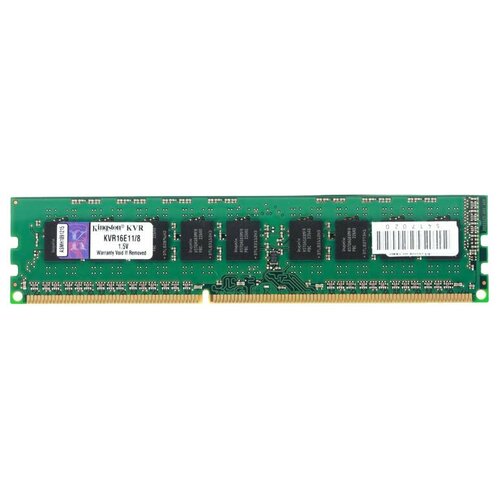 Оперативная память Kingston ValueRAM 8 ГБ DDR3 1600 МГц DIMM CL11 KVR16E11/8