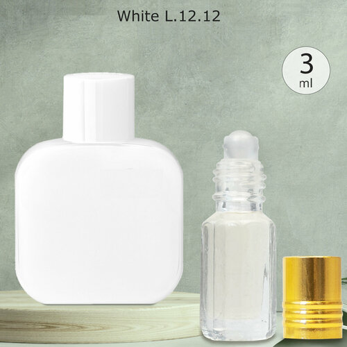 Gratus Parfum White духи мужские масляные 3 мл (масло) + подарок