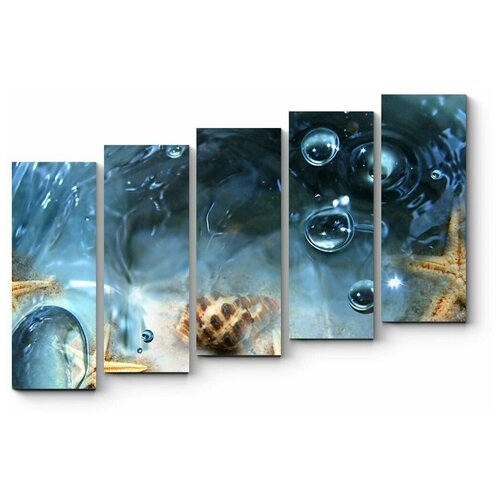 Модульная картина Морские обитатели110x77