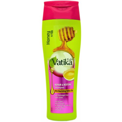 Шампунь для волос Исцеление и Восстановление (shampoo) Dabur Vatika / Ватика 200мл
