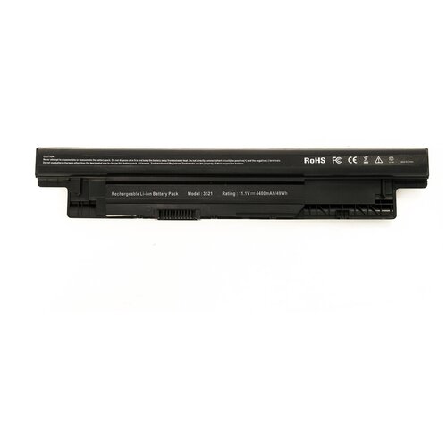 Аккумулятор для ноутбука Dell Inspiron 3521, 3721, Latitude 3440, Vostro 2421 (11.1V, 4400mAh). PN: MR90Y, 0MF69, 68DTP, 9K1VP