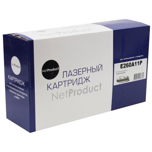 Картридж NetProduct N-E260A11P, 3500 стр, черный
