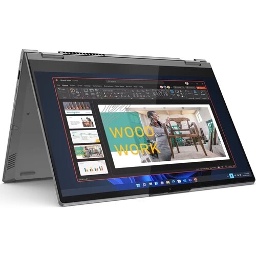Ноутбук Lenovo ThinkBook 14s Yoga Gen 2 14" FHD Touch IPS/Core i7-1255U/16GB/512GB SSD/Iris Xe Graphics/Win 11 Pro/RUSKB/серый (21DMA03YRK)
